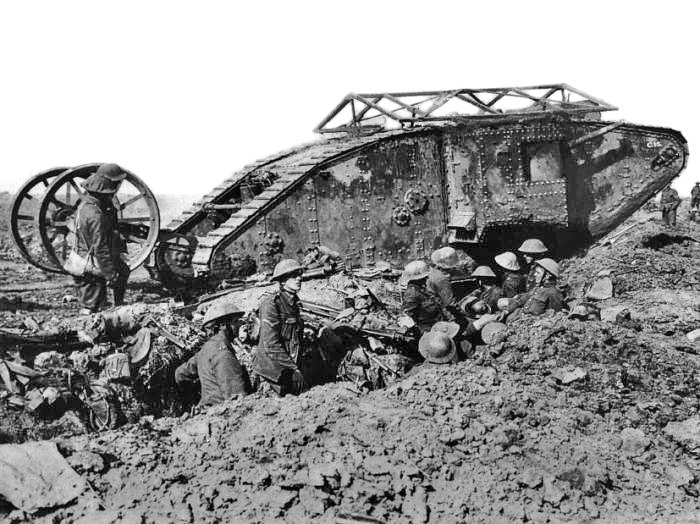 The New Zealanders – and Tanks – Make Their Debut on The Somme